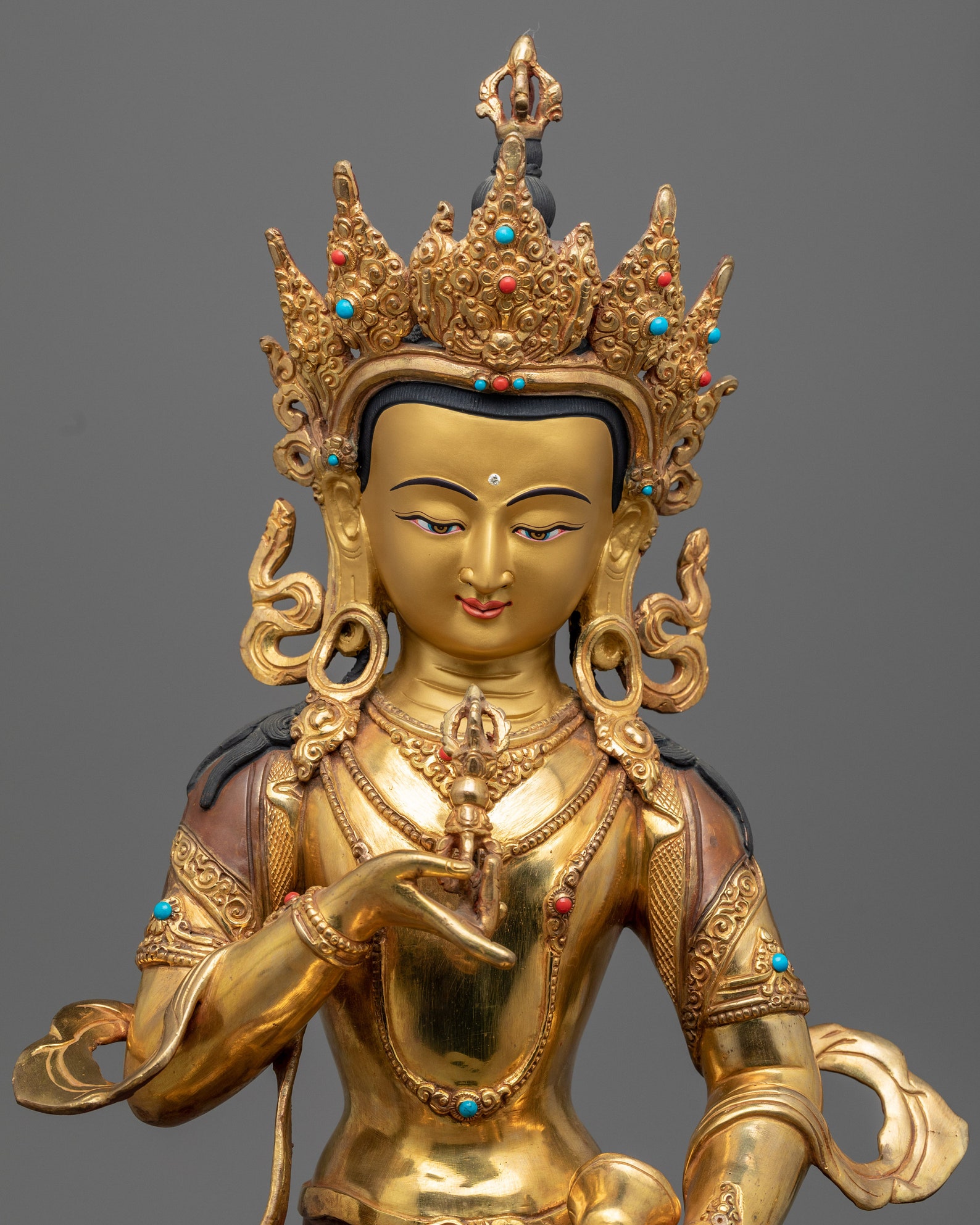 Dorje Sempa (vajrasattva) Statue | Traditionally Hand-carved Buddhist ...