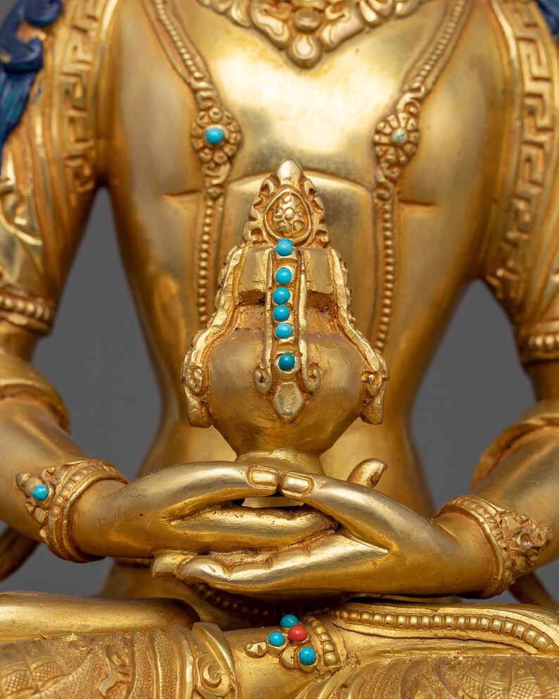 Amitayus With Sacred Longevity Vase | the Buddha of Infinite Life ...