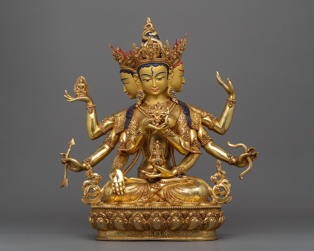 Long Life Deity Namgyalma Statue | the Buddhist Deity for Longevity and ...