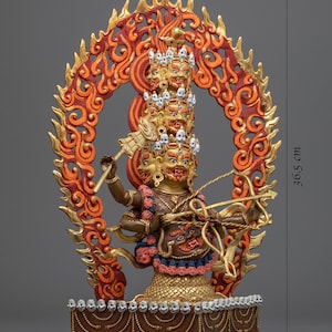 Rahula Statue | Original Hand-carved Sculpture | Buddhist Worldly ...