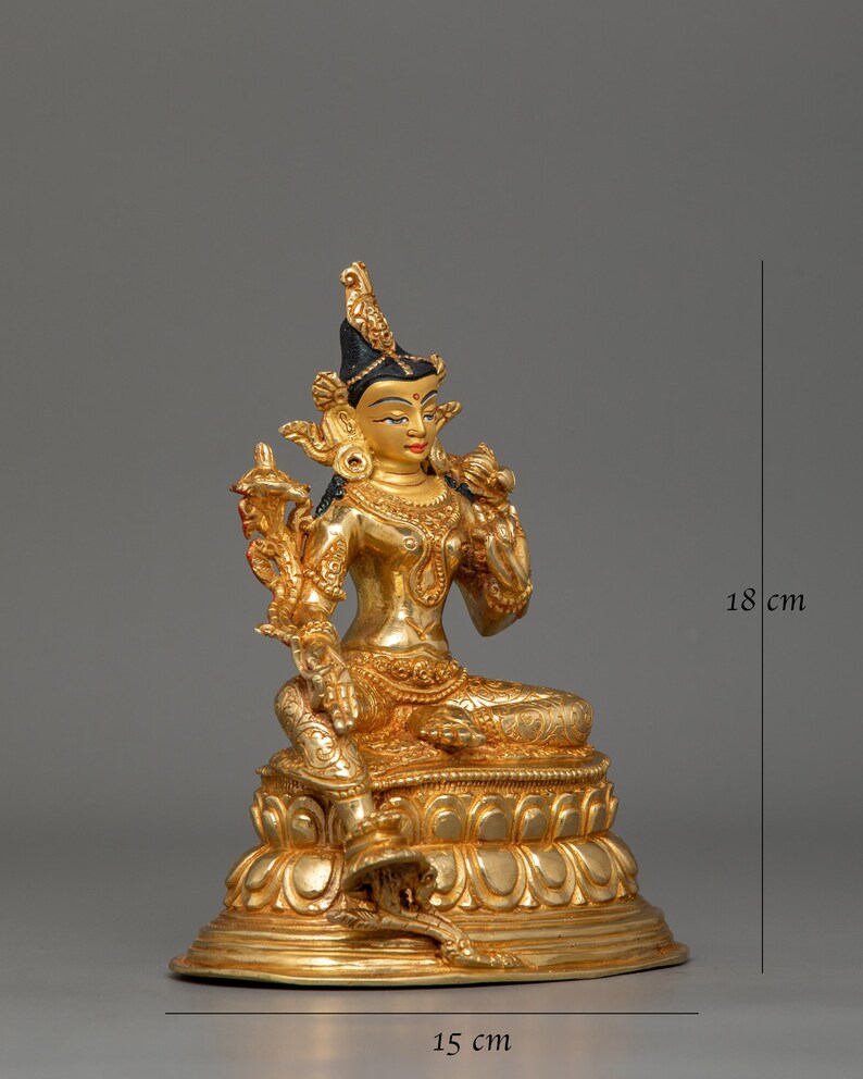 Handmade Bodhisattva Deity Shyamatara Statue | Symbol of Compassion ...