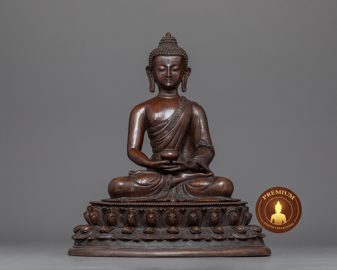 Oxidized Copper Amitabha Buddha - Ageless Beauty, Master Artisan ...