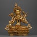 Jetsun Dolma Green Tara Bodhisattva Statue in 24K Gold Gilded Copper ...