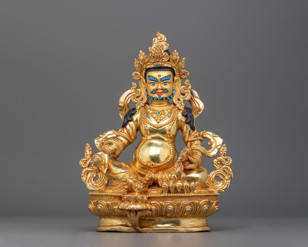 Buddhist Deity of Fortune and Wealth Dzambhala | the Eternal Buddha Who ...