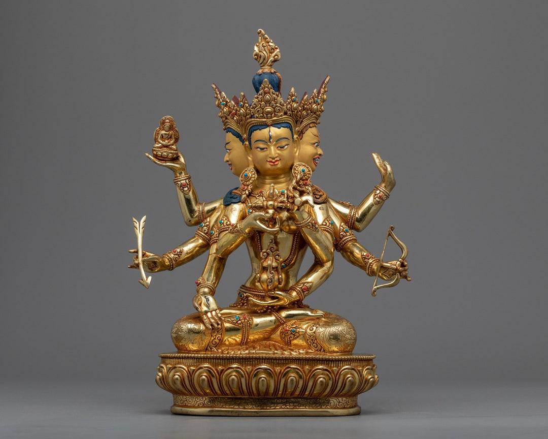 Handcrafted Namgyalma Sculpture | Original Handmade Statue of Divine ...