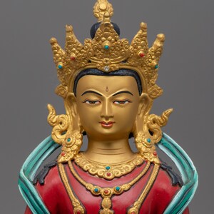 Red Amitayus Figurine | Embrace the Essence of Longevity and Vitality ...
