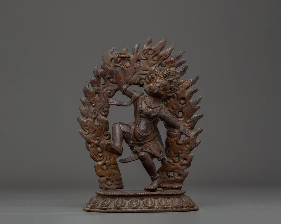 Mythical Bird Deity Garuda Art | Protector Against Nagas | Figurine for ...