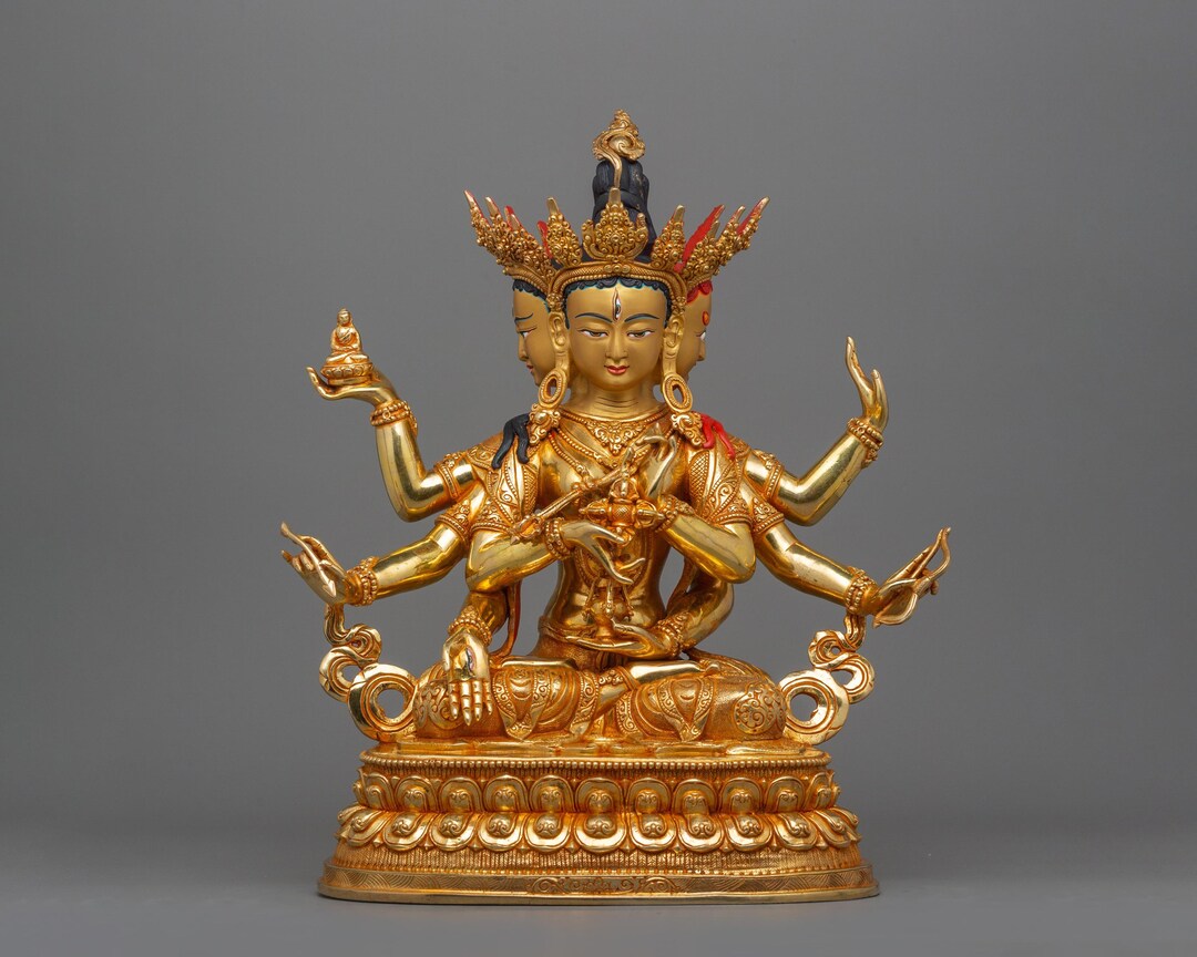 Namgyalma Longevity Female Deity Statue | Enlightened Dakini Figurine ...