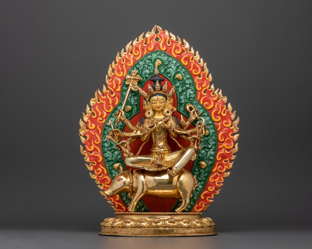 Bodhisattva Deity Marichi Buddha Statue for Shrine and Altar Decor ...