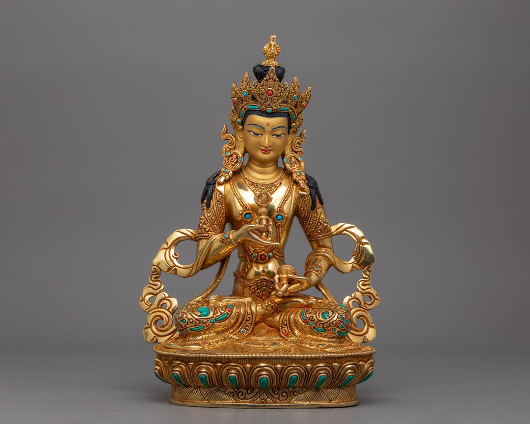 Guru Vajrasattva Purification Deity Sculpture | Representation of ...
