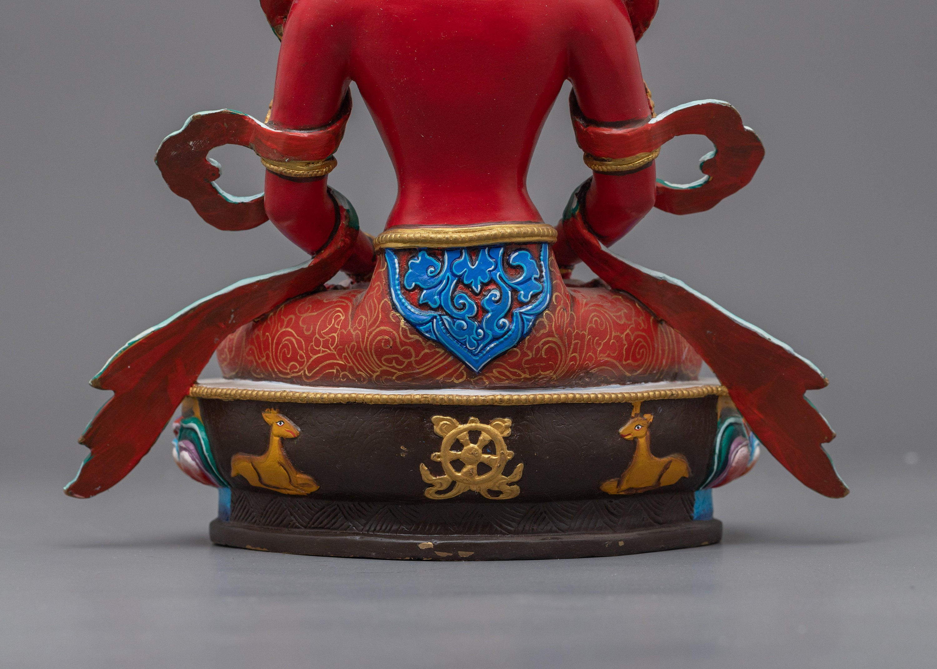 Red Amitayus Figurine | Embrace the Essence of Longevity and Vitality ...