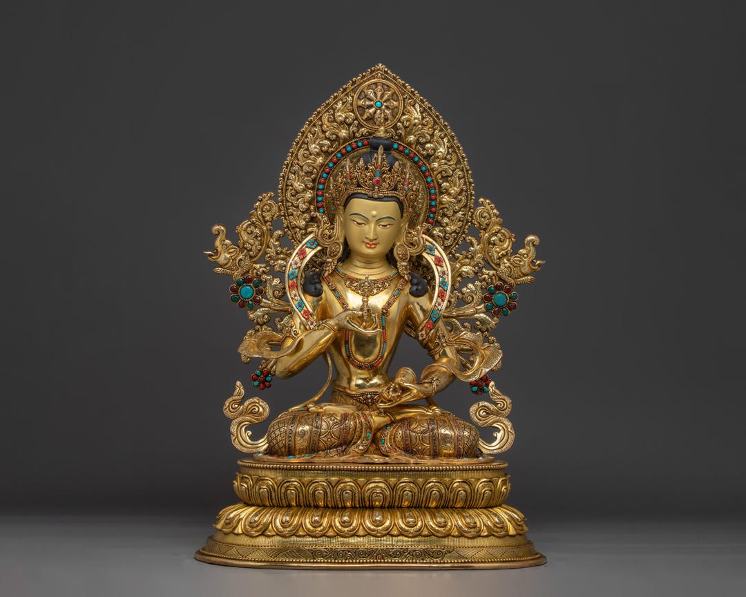 Vajrasattva Deity for Purification and Spiritual Practice | Figurine ...