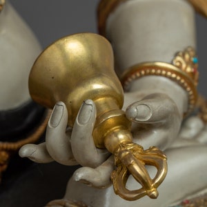 Vajrasattva Statue | Tibetan Dorje Sempa | Traditionally Hand-carved ...