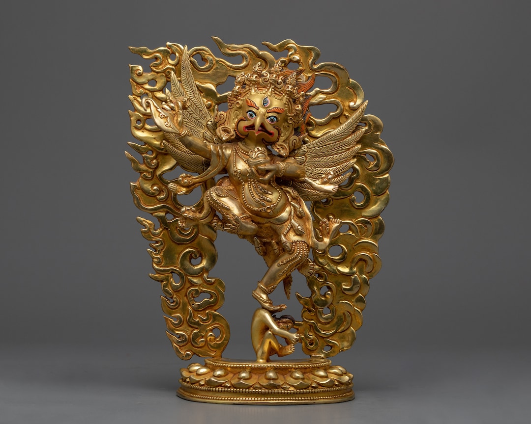 Garuda Sculpture | Traditional Himalayan Art of Nepal | Buddhism Eagle ...