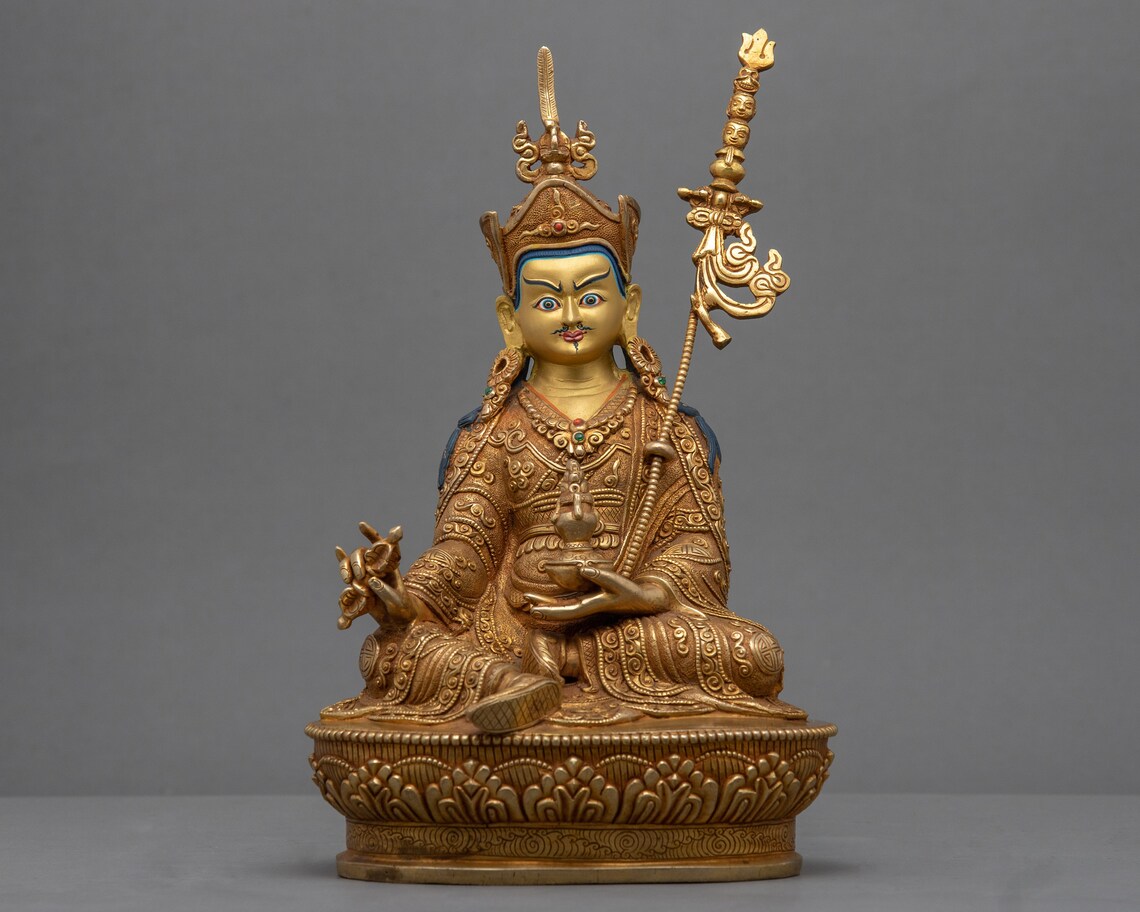 Guru Rinpoche Statue padmasambhava Tibetan - Etsy