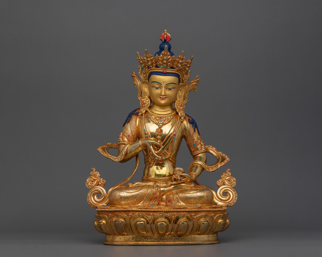 Shrine Figurine of Vajrasattva | Dharma Protector | Purification and ...