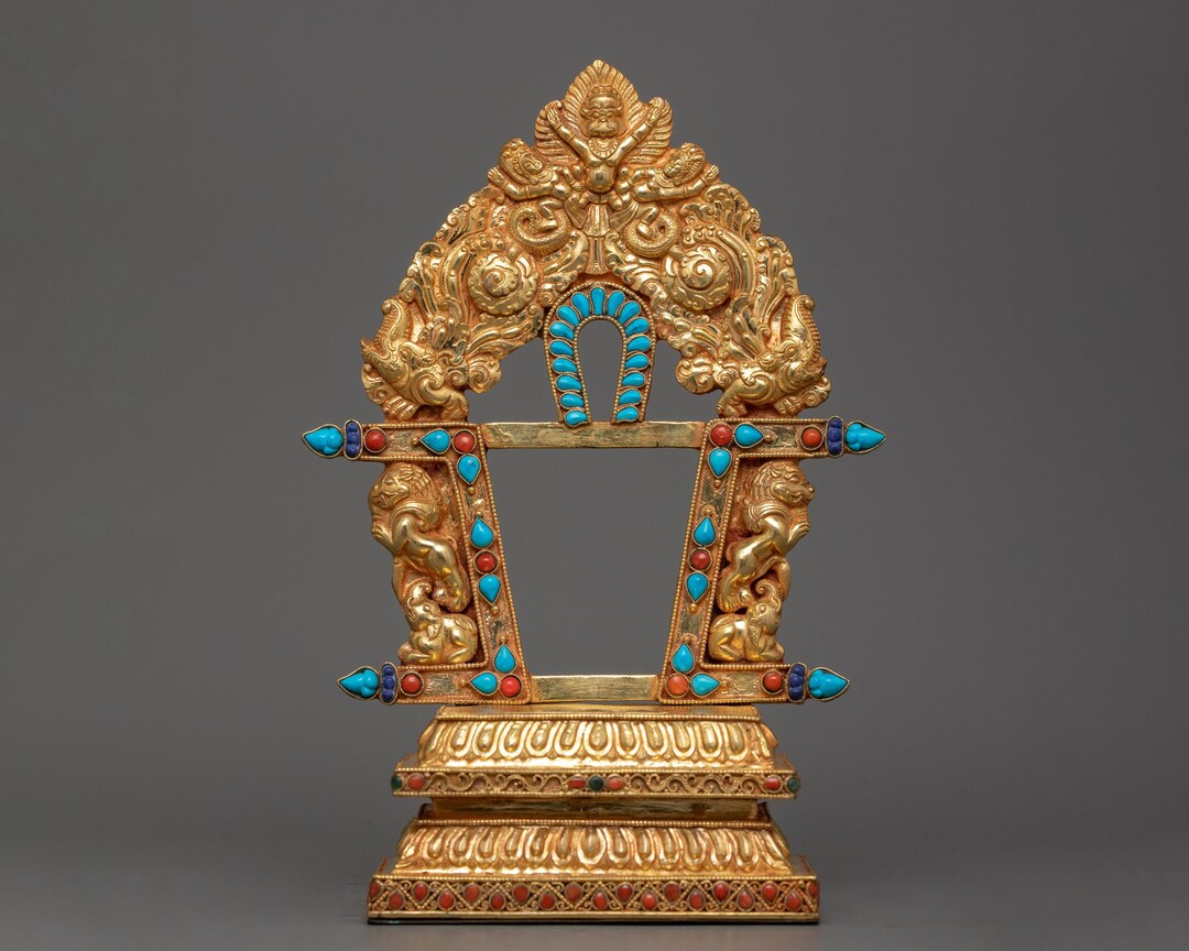 A Throne for Statue | Symbol of Reverence and Divinity for Shrine ...
