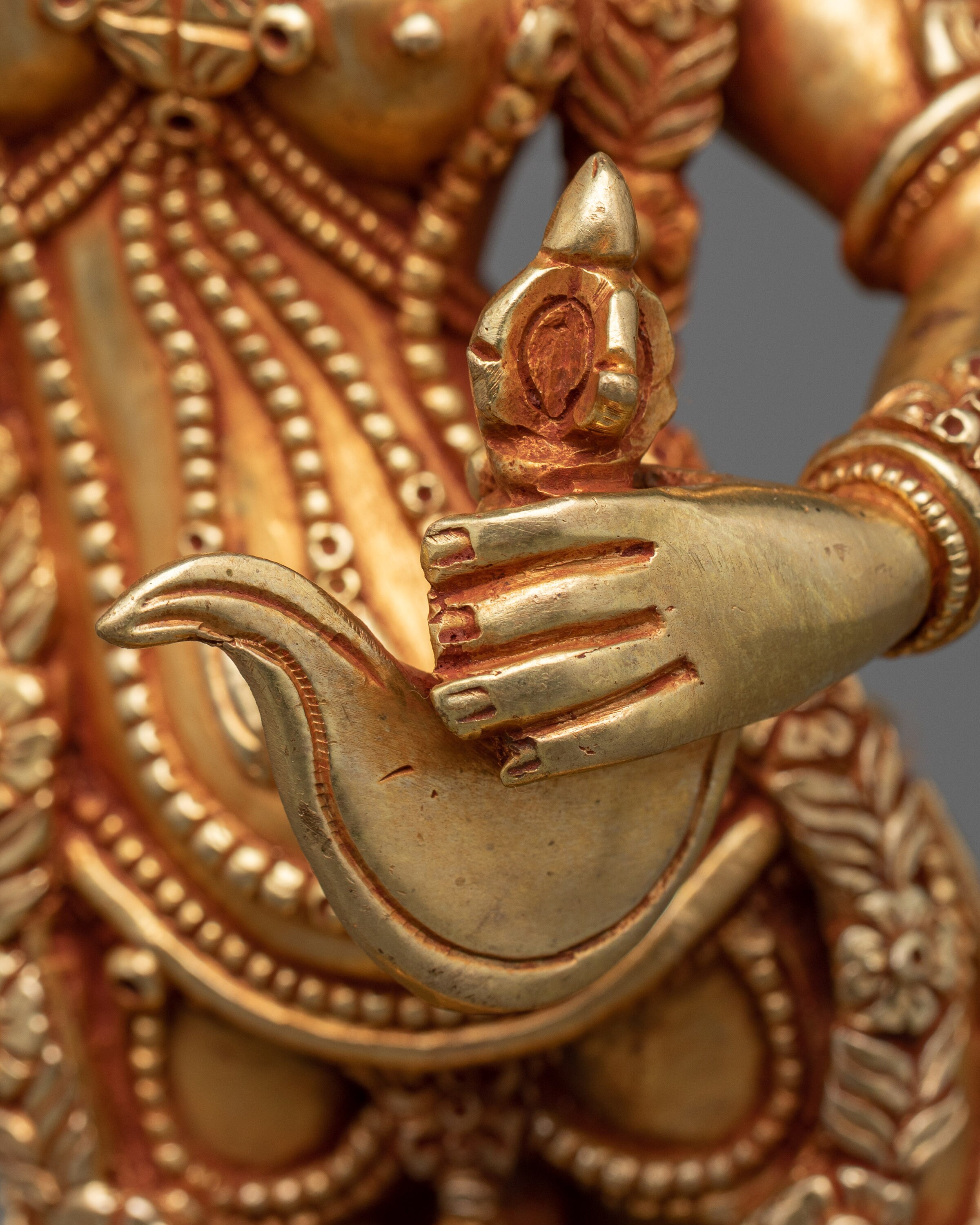 Yumka Dechen Gyalmo Statue - 24k Gold Gilded - Queen of Great Bliss ...