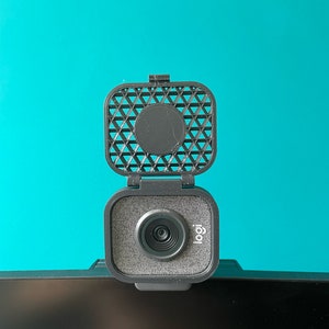 Logitech Streamcam Privacy Lens Cover With Microphone Support - Etsy