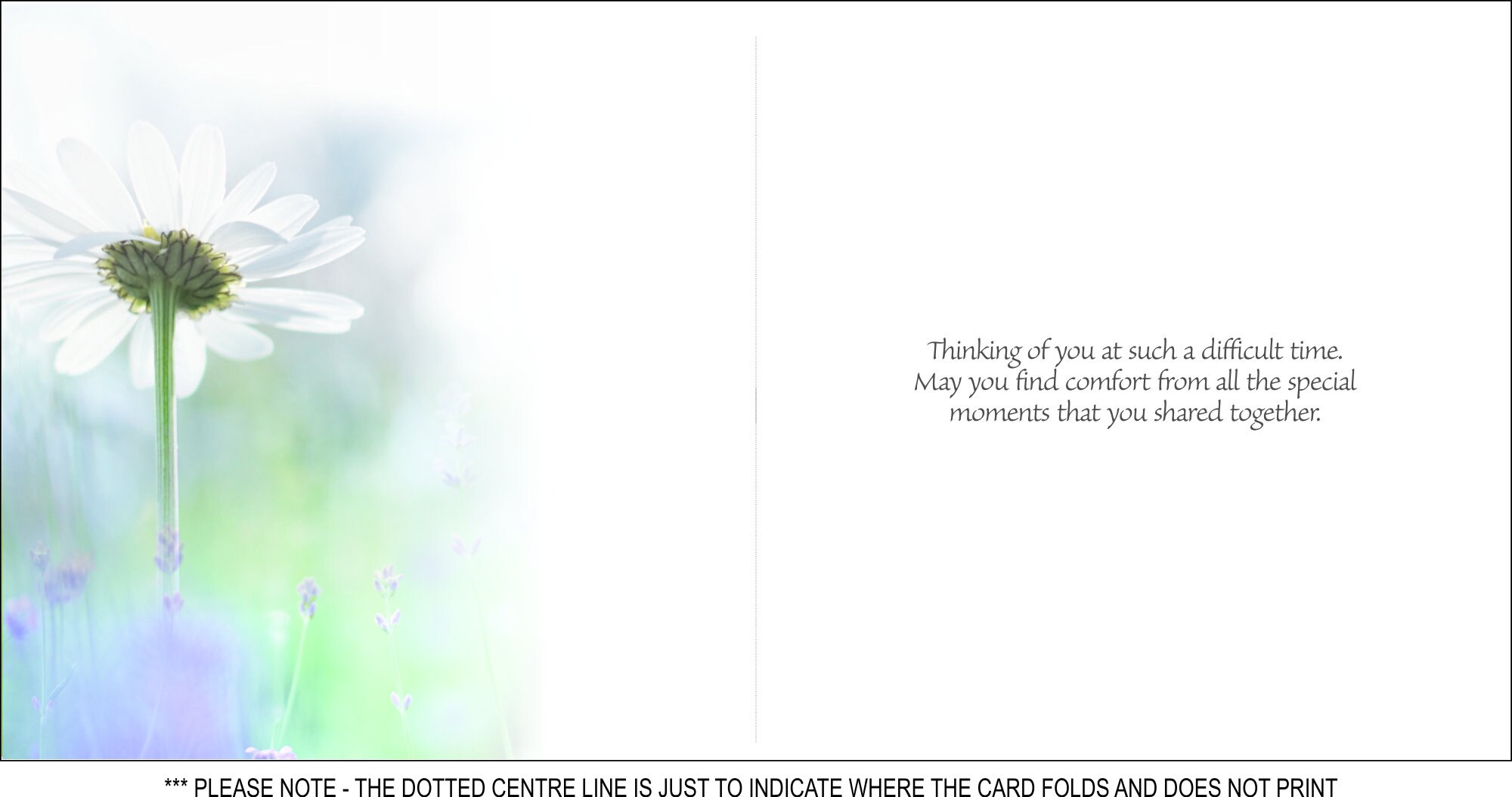 Sympathy Card for Female | Sympathy Card for Daughter | Sympathy Card ...