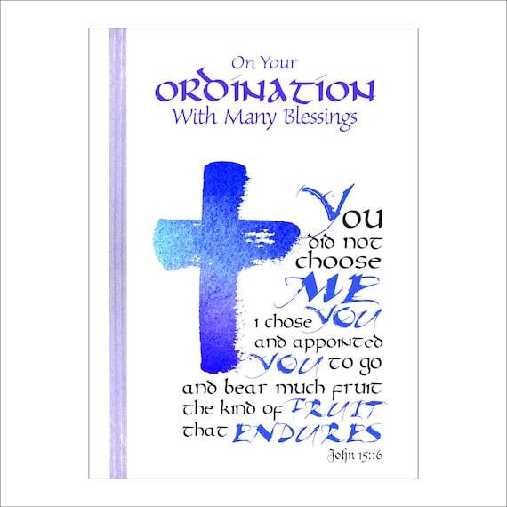 Priest Ordination Card Ordained Priest Card Cards For - Etsy Nederland