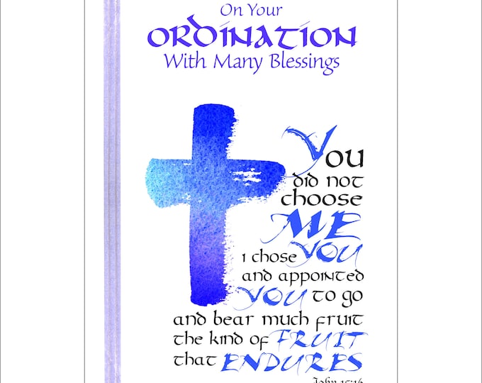 Priest Ordination Card | Ordained Priest Card | Cards for Priests - Etsy