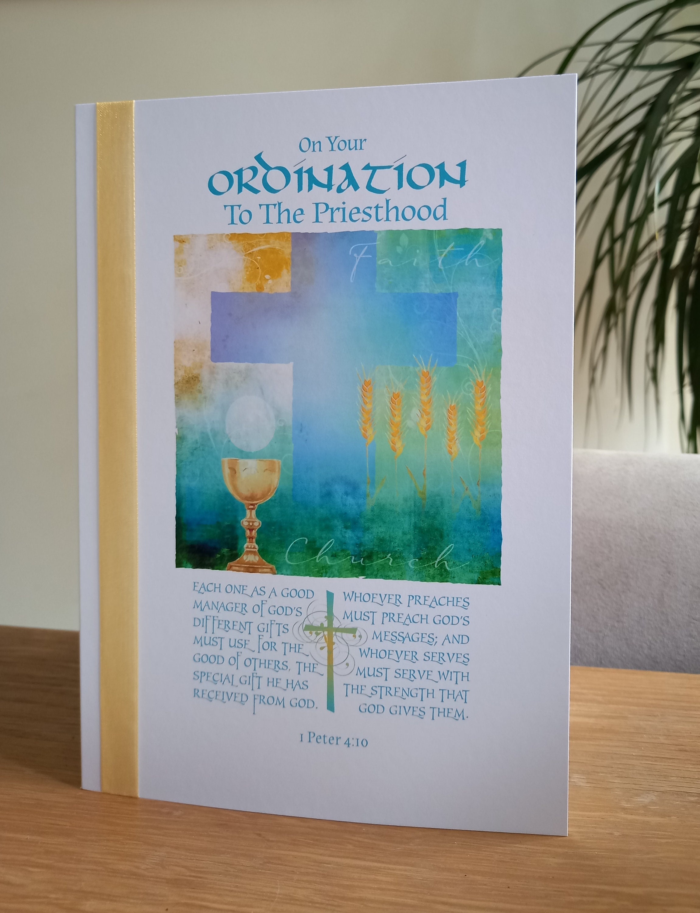 Priest Ordination Card | Ordained Priest Card | Cards for Priests - Etsy UK