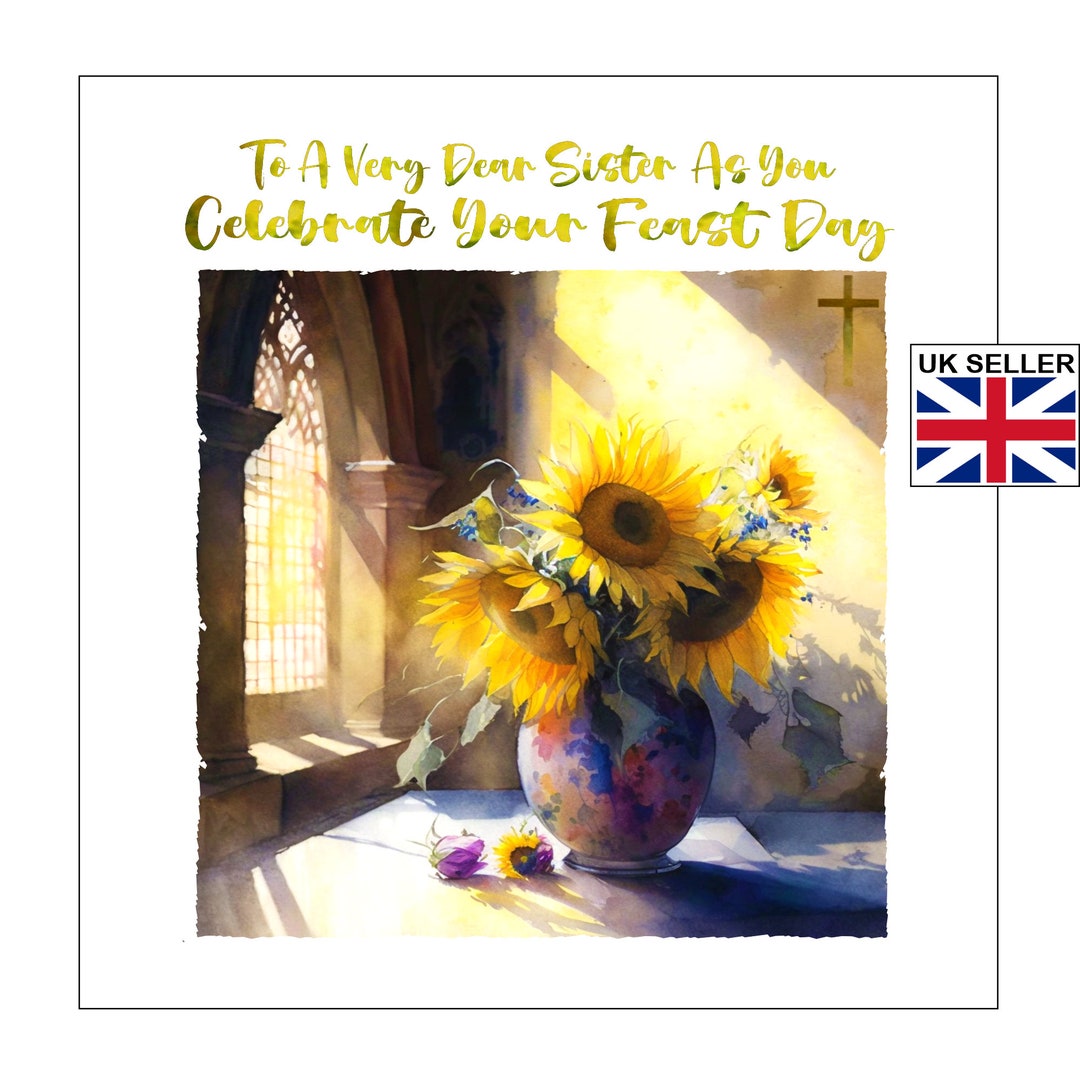 Feast Day Card - Etsy