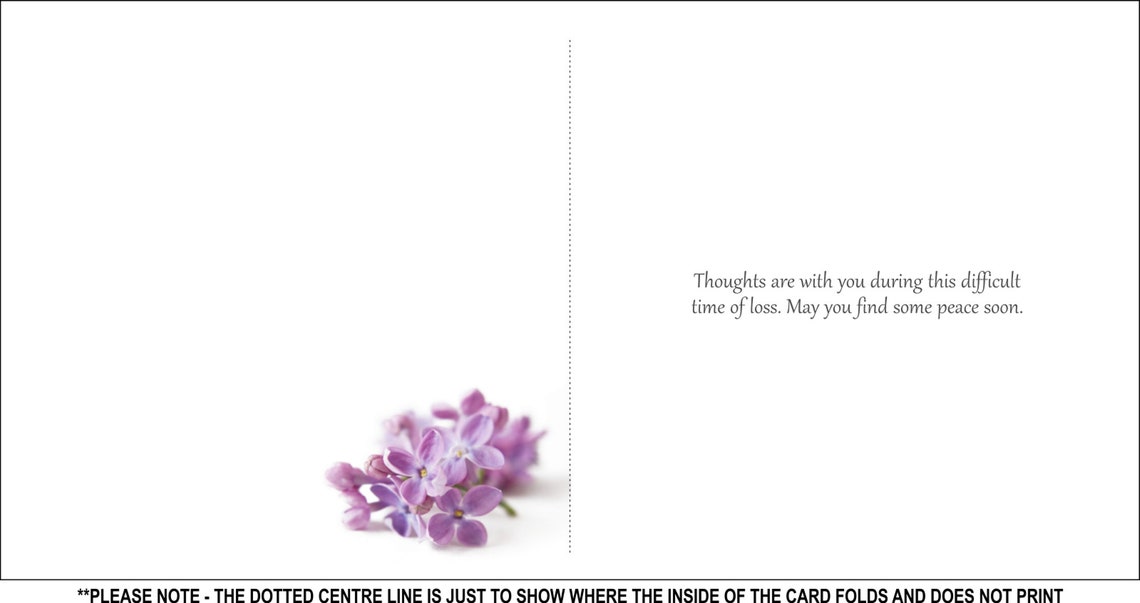 Sympathy Card for Female | Sympathy Card for Daughter | Sympathy Card ...