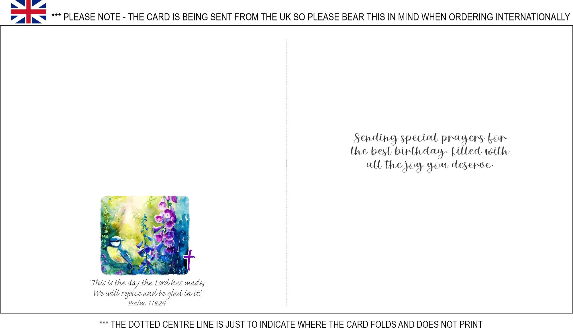 Christian Birthday Card | Religious Birthday Card - Etsy