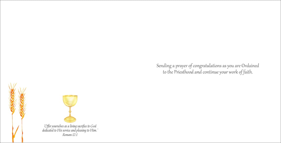 Priest Ordination Card | Ordained Priest Card | Cards for Priests - Etsy