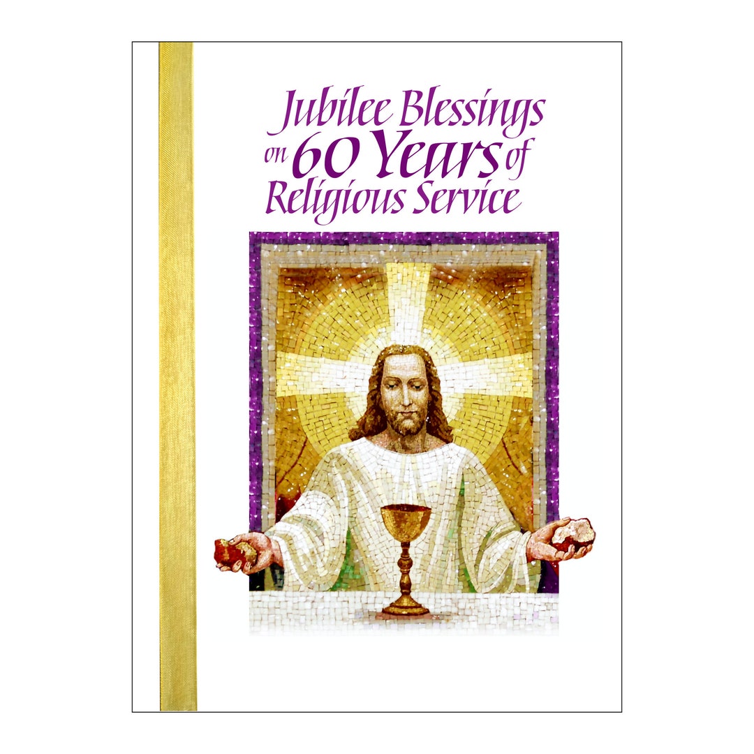 Deluxe Priest 60th Anniversary of Ordination Card | Diamond Jubilee ...