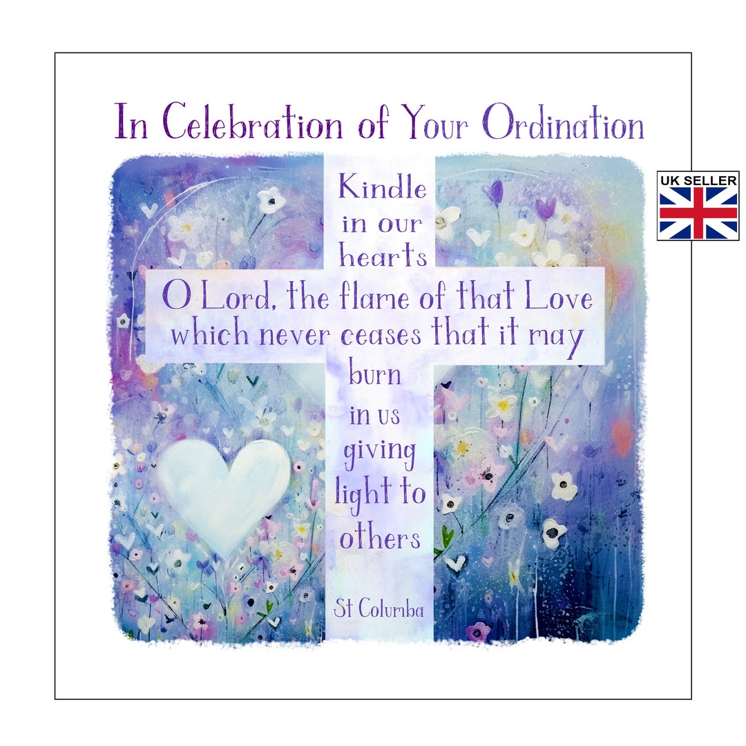 Priest Ordination Card | New Priest Card - Etsy