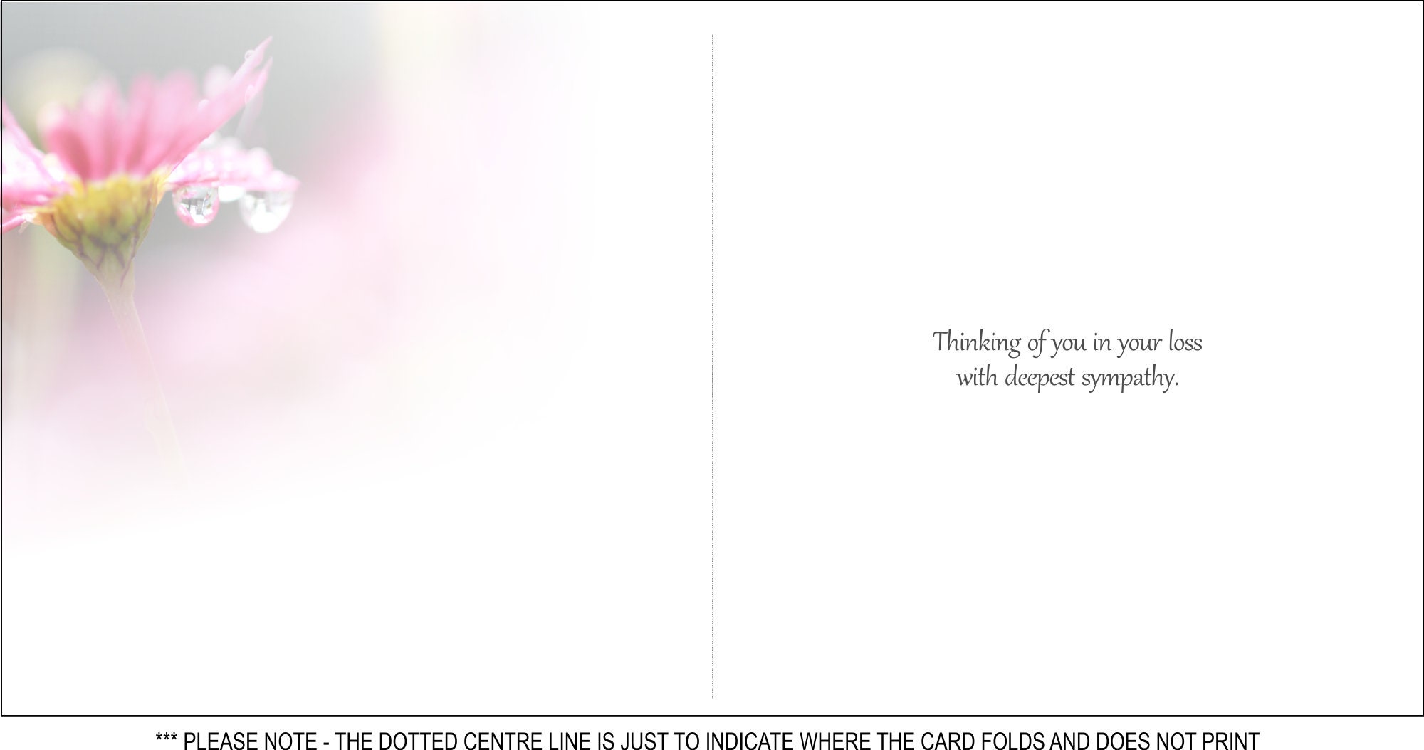 Sympathy Card for Female | Sympathy Card for Daughter | Sympathy Card ...