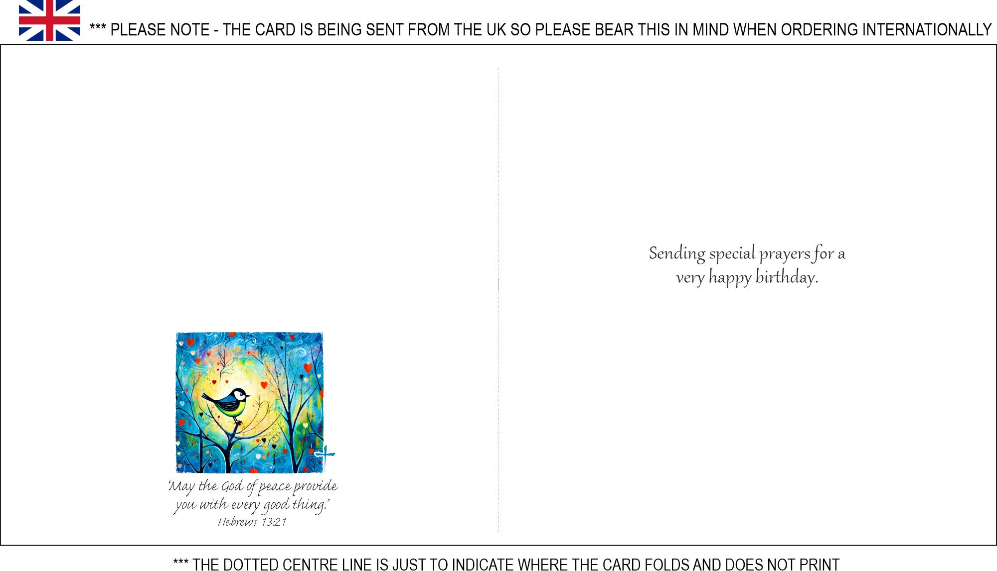 Christian Birthday Card | Religious Birthday Card - Etsy