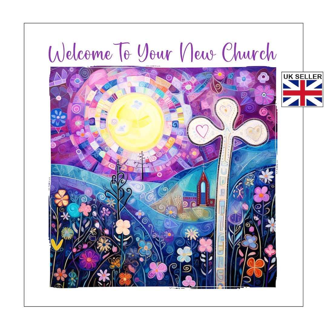 Priest Welcome to the Church Card | Priest New Appointment Card ...
