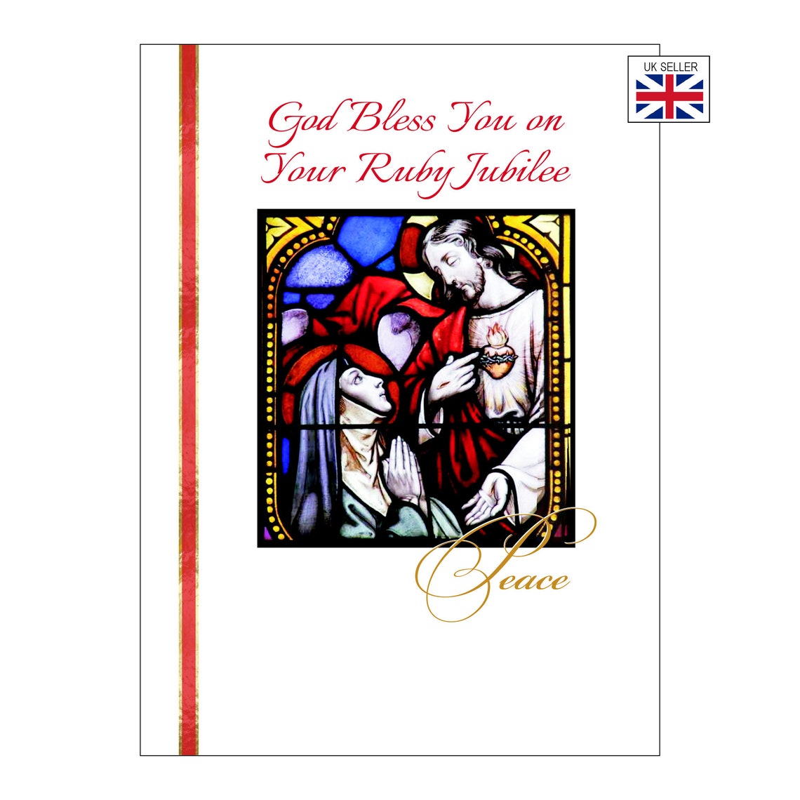 Ruby Jubilee Card for A Catholic Nun | Cards for Religious Sisters - Etsy