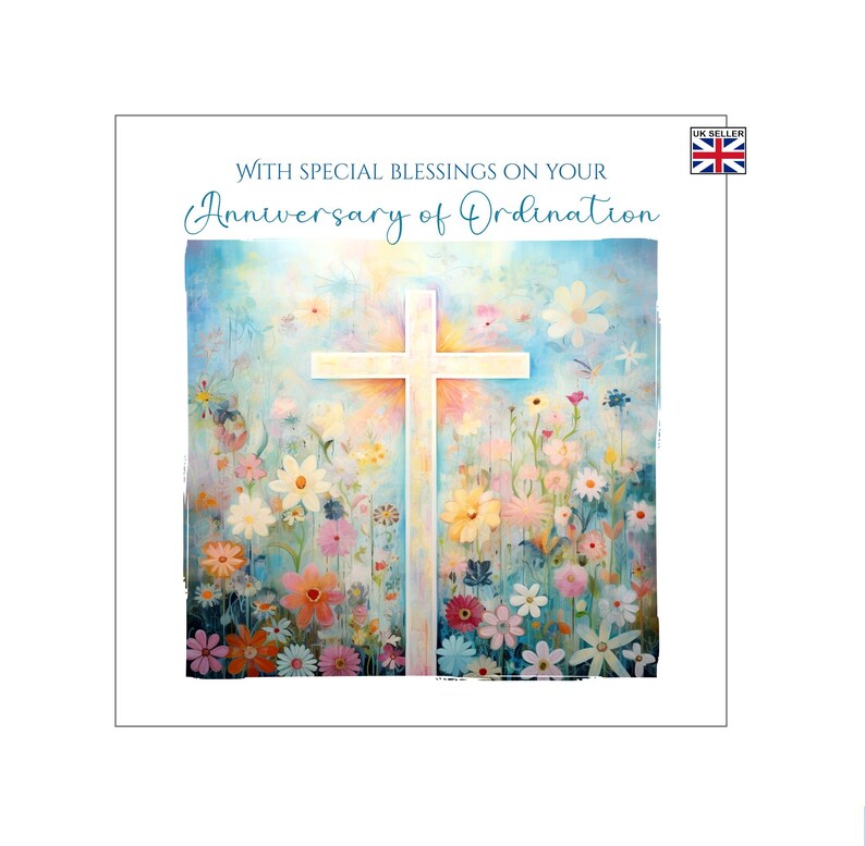 Priest Ordination Anniversary Card | Priesting Card for Ordained ...