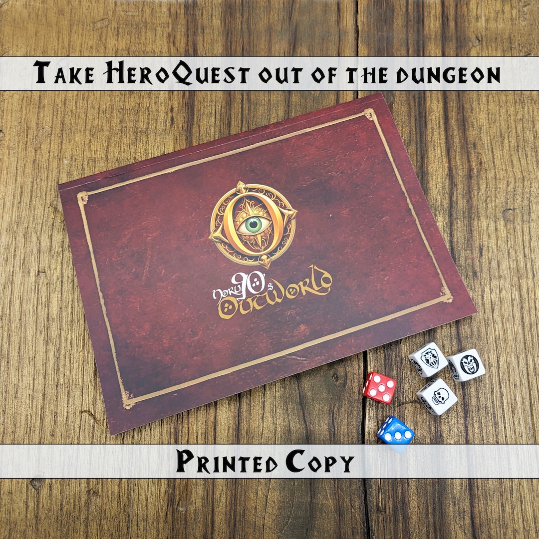 Outworld - Additional Rules Expansion Book for Heroquest - Take Your ...