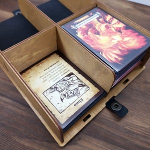 Heroquest Cards Holder Wooden Box for NEW 2021 and OLD 1990 Versions ...
