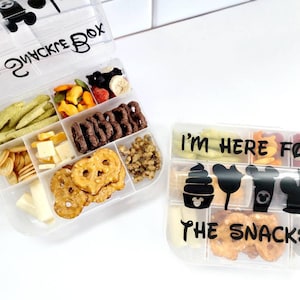 Personalized Snackle Box, Travel Snack Box, Snack Box for Kids ...
