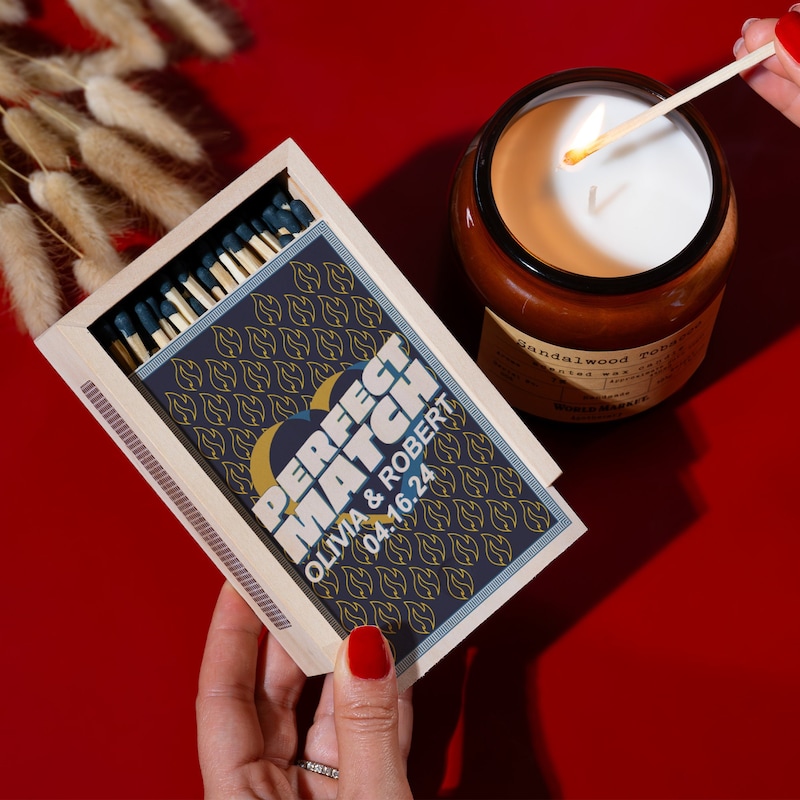 Wooden Matchbox - Etsy