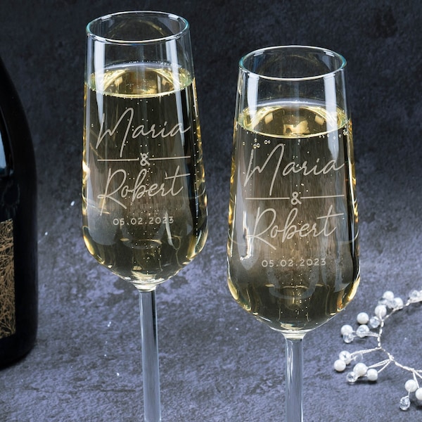 Wedding Toasting Glasses - Etsy