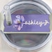 Floral Personalized Name Tag for Stanley Tumblers, Stanley Name Plate ...