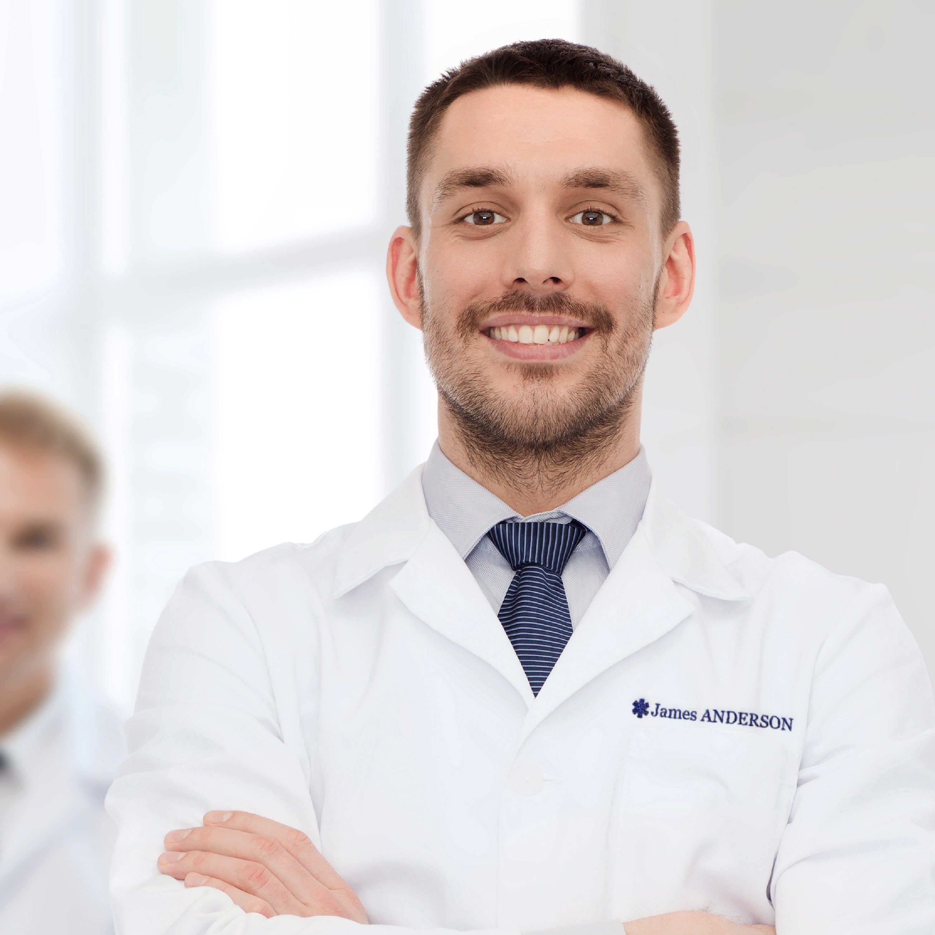 Custom Lab Coat, Embroidered Medical Lab Coat, Personalized Lab Coat ...