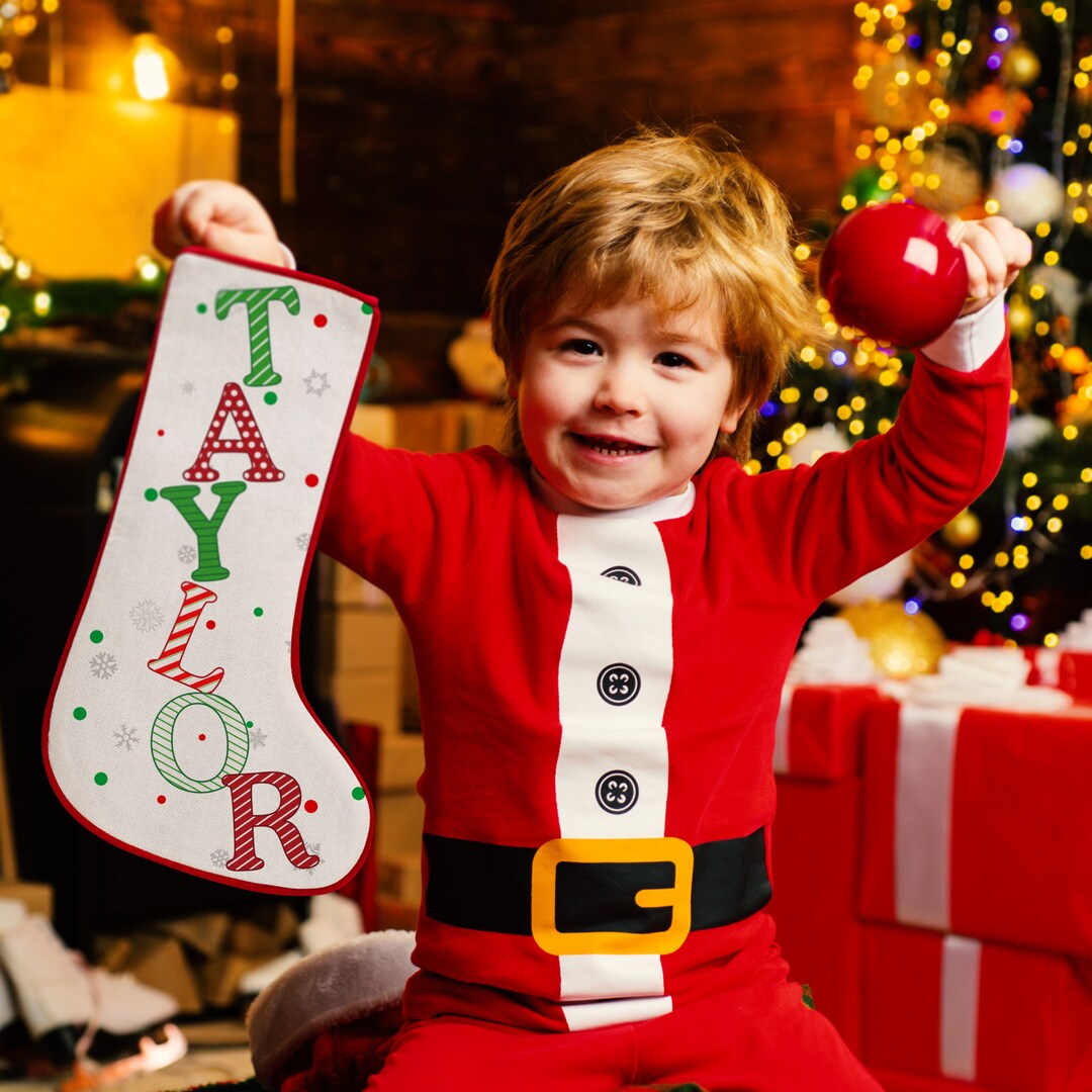 Christmas Stockings Personalized, Gifts for Kids Christmas, Kids ...