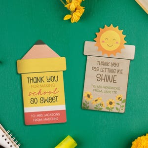 Teacher Gift Card Holder, Teacher Gift, Teacher Appreciation Week ...