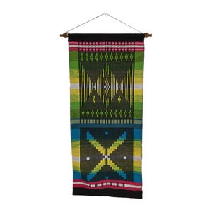 Sri Lankan Dumbara Colourful Wall Hanging | Indigenous Thalagune Hand ...