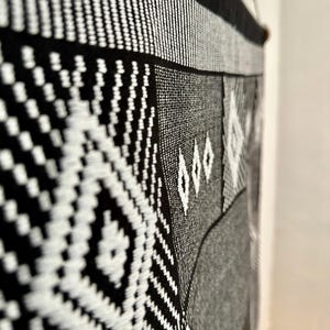 Sri Lankan Dumbara Black and White Wall Hanging | Indigenous Thalagune ...
