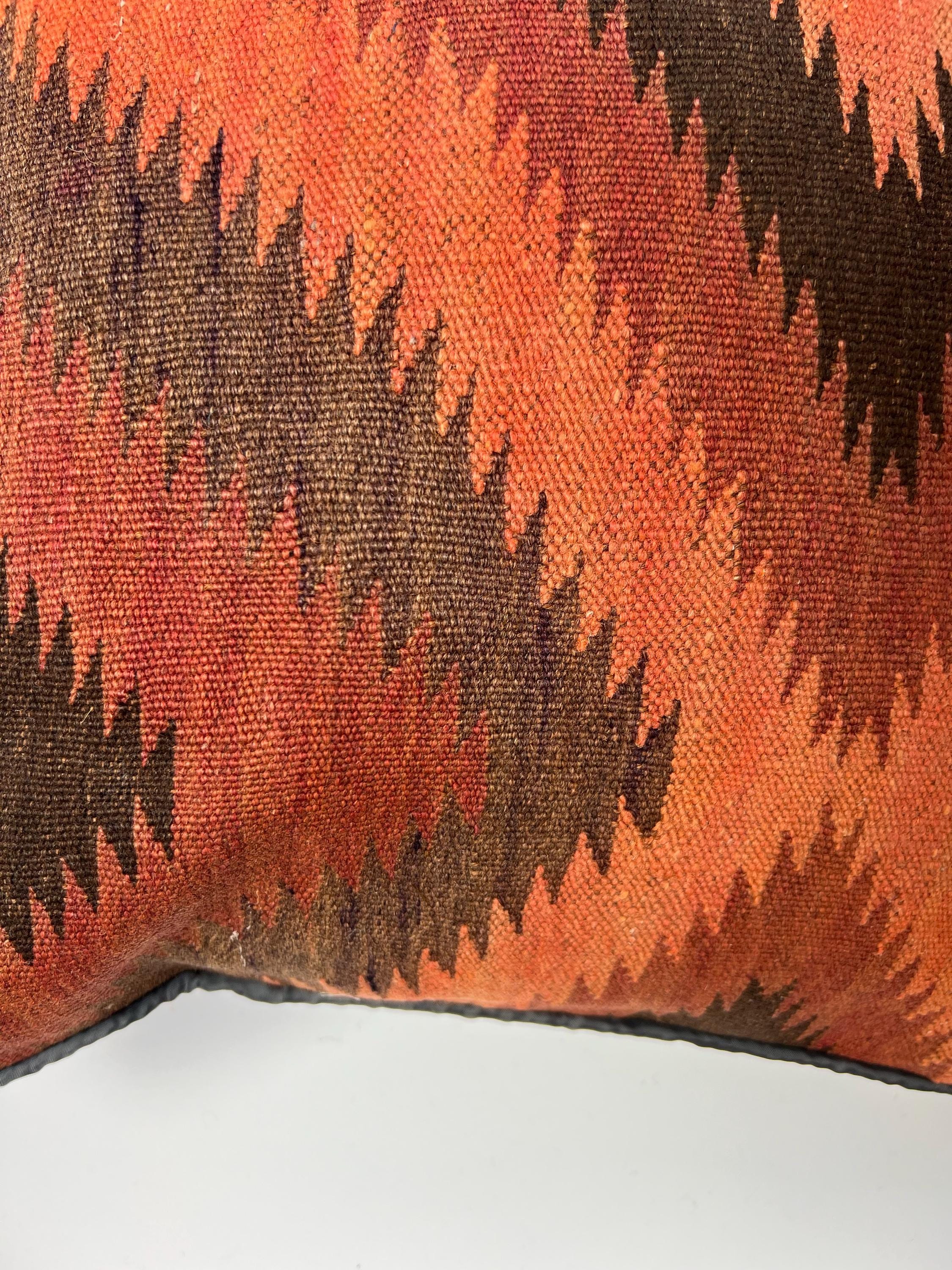 Handwoven Afghan Red Kilim Vintage Carpet Cushion Cover, 45cm X 45cm ...